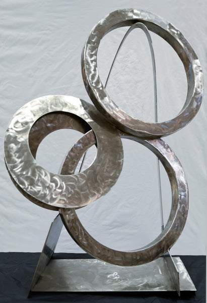 Razzle Dazzle. Stainless Steel Sculpture. – finerugsofchevychase